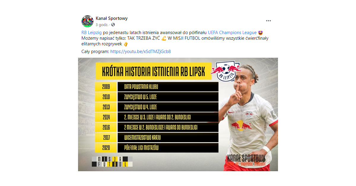 KRÓTKA HISTORIA ''życia'' RB Lipsk! WOW