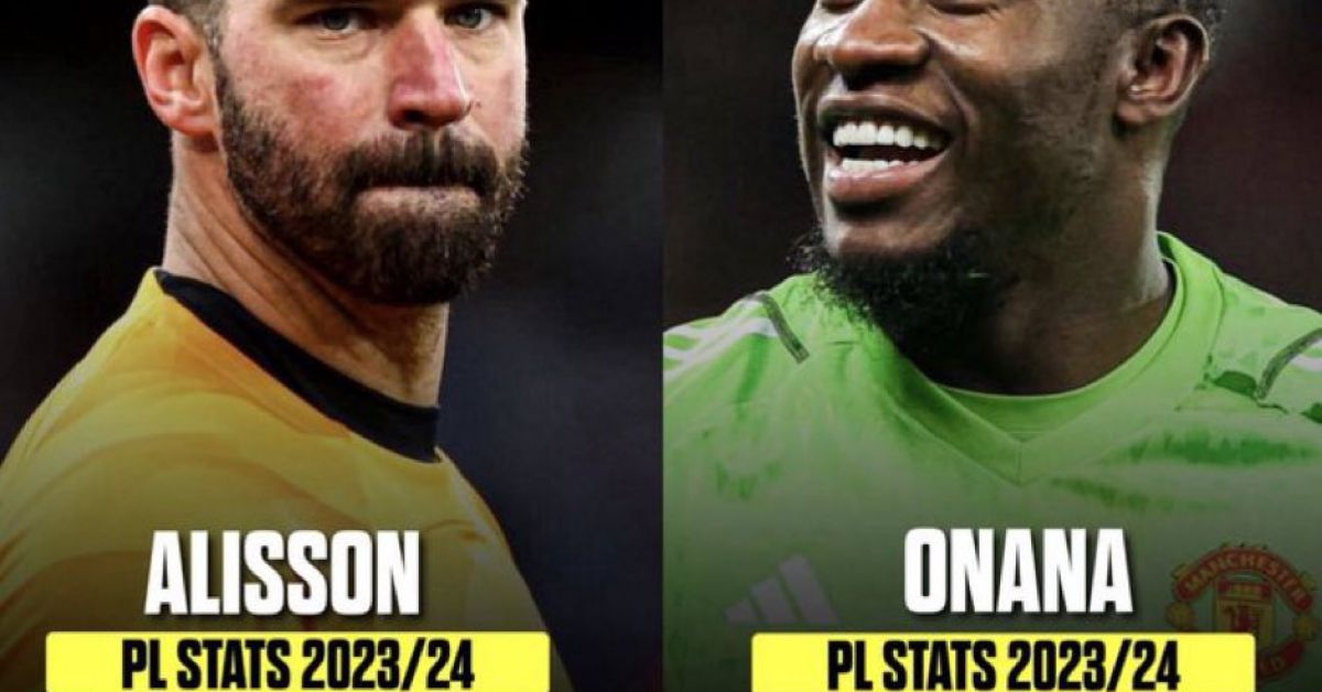 Alisson vs. Onana w tym sezonie Premier League [PORÓWNANIE] - Footroll