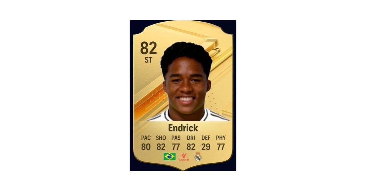 Tak może wyglądać KARTA ENDRICKA w grze EA Sports FC 25 O.o - Footroll