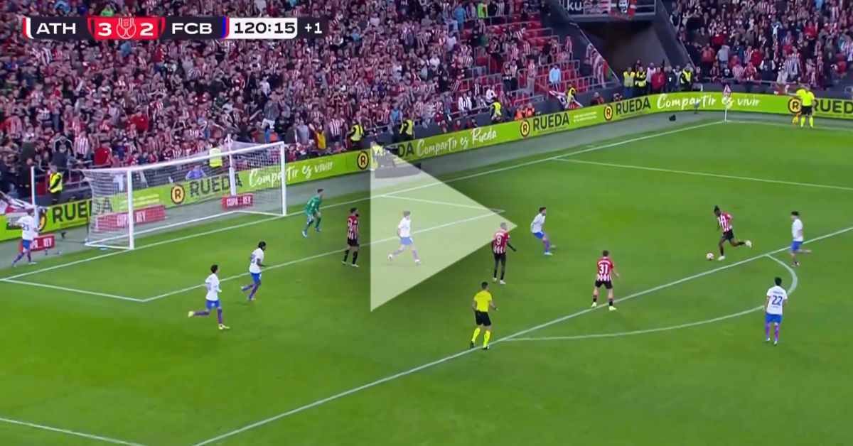 FENOMENALNY gol Nico Williamsa na 4-2 z Barceloną! [VIDEO] - Footroll