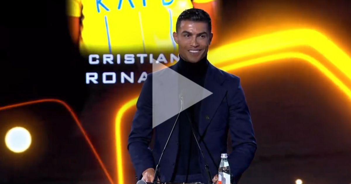 Ronaldo po otrzymaniu nagrody w plebiscycie Golden Globe.... :D [VIDEO ...
