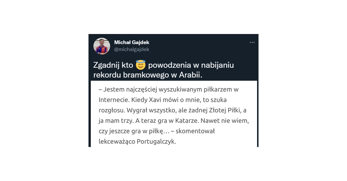 SŁOWA Ronaldo o Xavim kilka lat temu... :D - Footroll